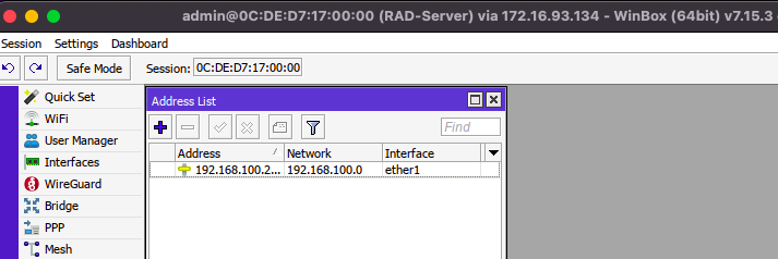 Configuration Radius Server Userman Mikrotik RouterOS v7 - Sharing Ilmu