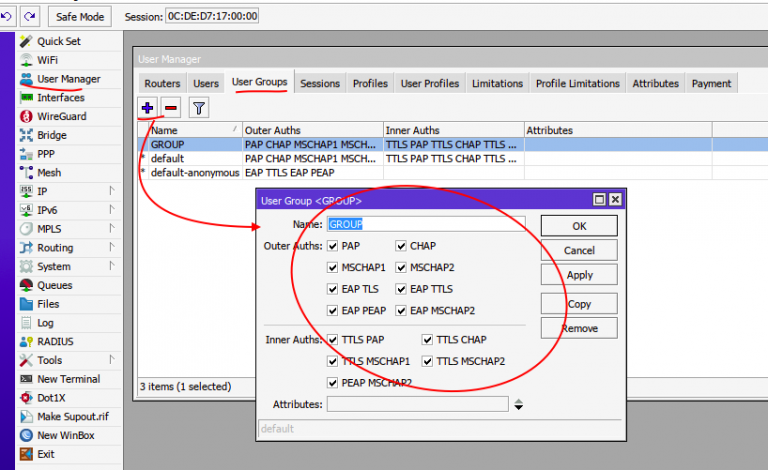 Configuration Radius Server Userman Mikrotik RouterOS v7 - Sharing Ilmu