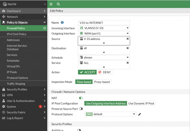 How To Configure Vlan On Fortigate Firewall Step By Step Guide Sharing Ilmu
